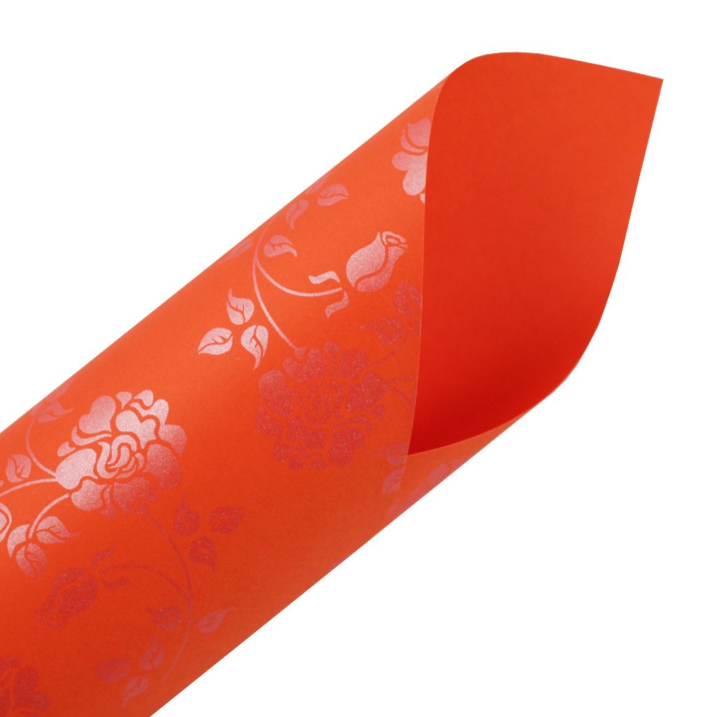 Papel Scrapbook Floral 180g - Pacote com 10 Folhas 30,5x30,5cm ...